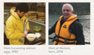 Mark Gillard then and now | New Zealand King Salmon